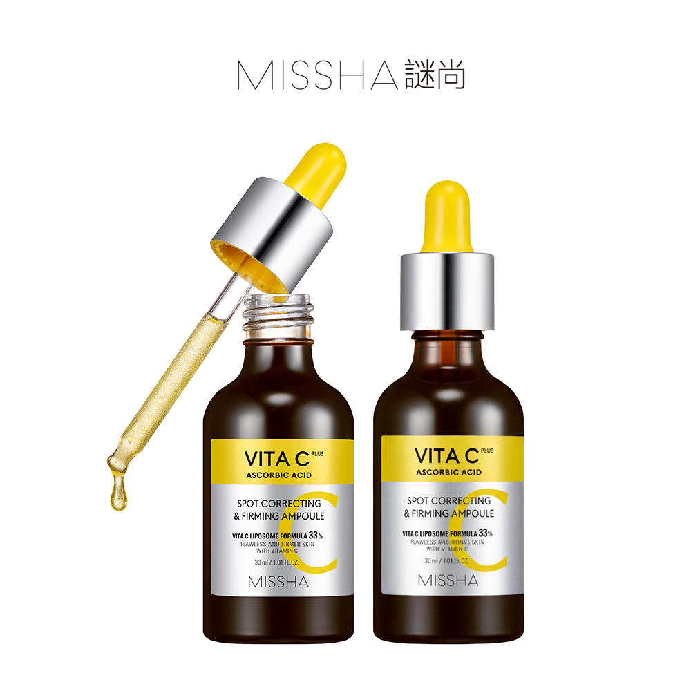 【MISSHA謎尚】Vita C Plus 光采修護緊緻安瓶 30mlx2 | 誠品線上