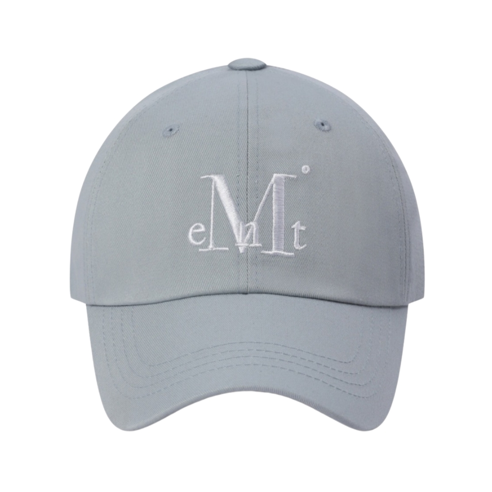 韓國 MUCENT SIGNATURE BALL CAP 經典素色百搭棒球帽 霧灰藍Grayish Blue | 誠品線上