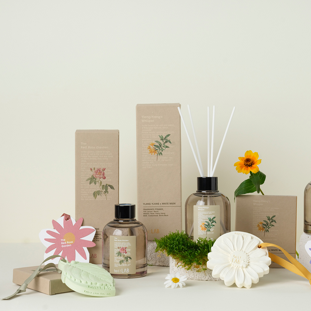 hoi!LAB 百岳限定組 (石掛片+擴香+紙片+精油) 伊蘭x白麝香 | 誠品線上