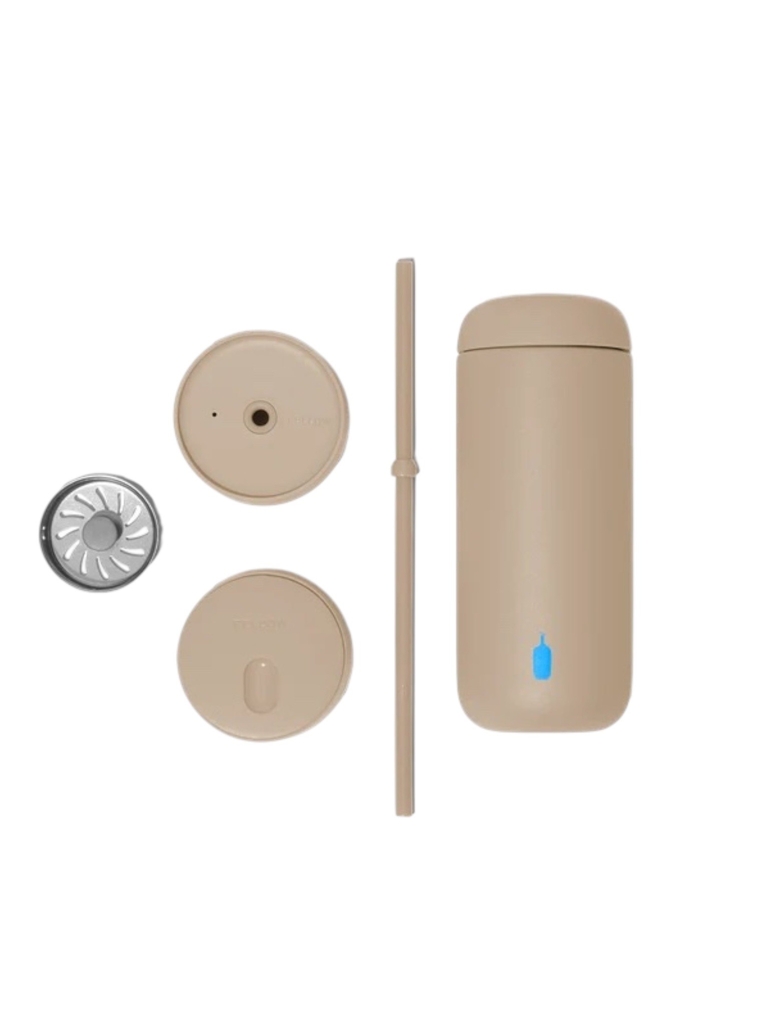 【現貨】Blue Bottle Coffee韓國2025假日限定 fellow carter雙層真空保溫瓶 (1047103686 沙丘色 ...