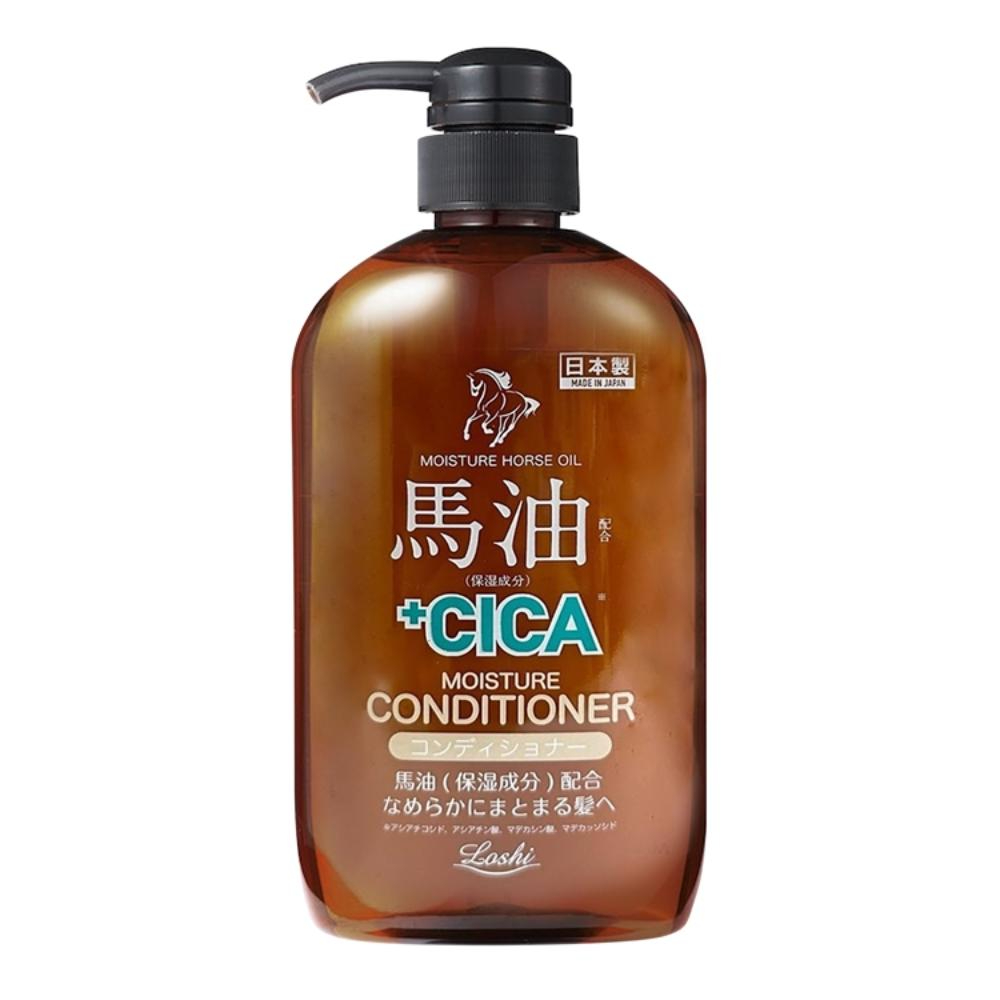 【COSMETEX ROLAND】Loshi 馬油+CICA 洗髮精 護髮乳 600mL 護髮乳 | 誠品線上