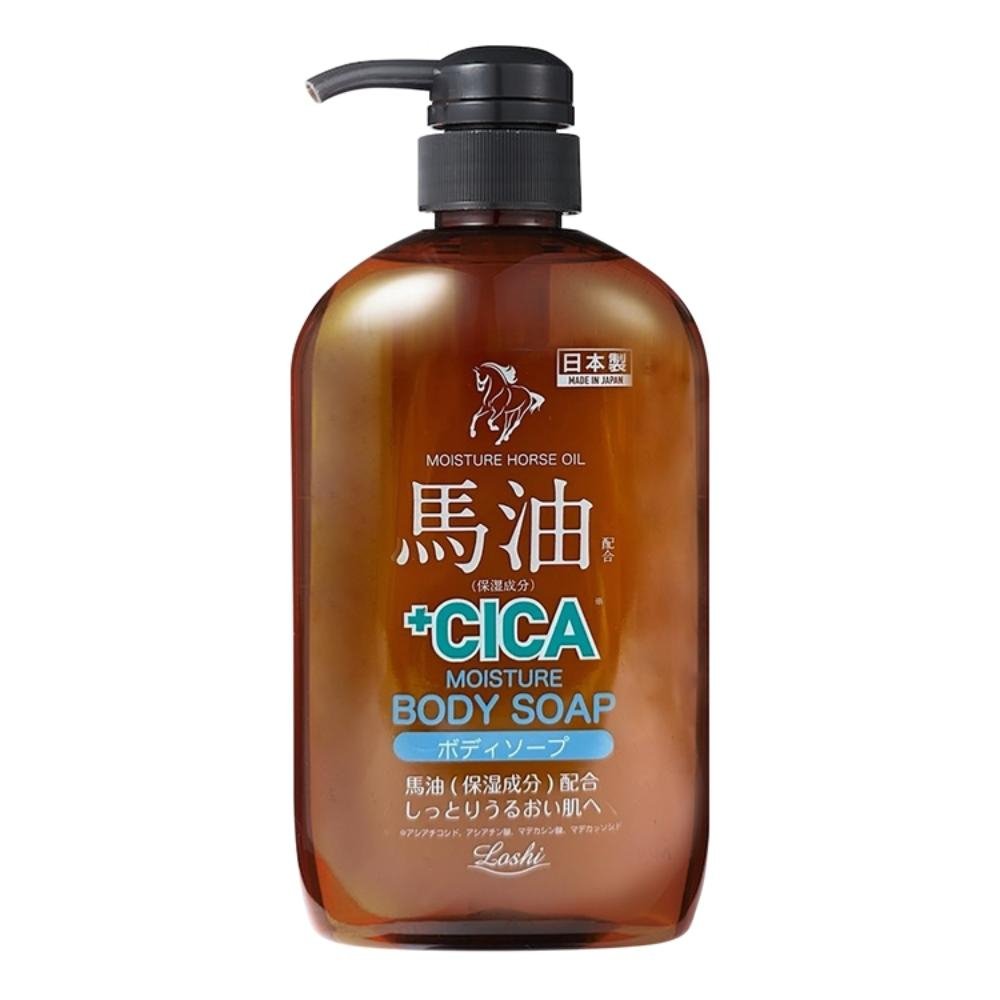 【COSMETEX ROLAND】Loshi 馬油+CICA 沐浴乳 600mL | 誠品線上