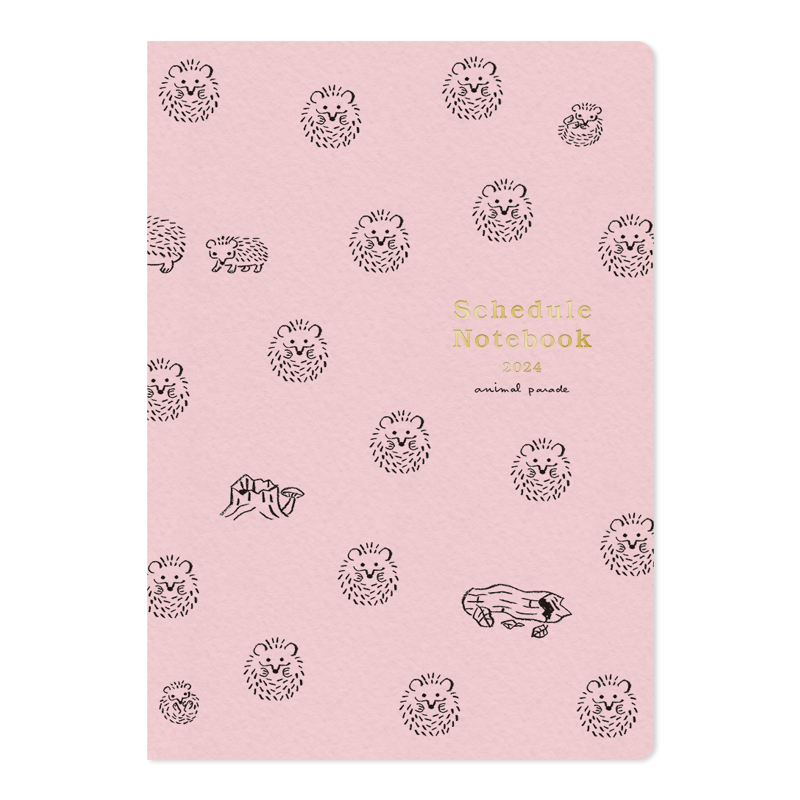 2024日本 RYU-RYU 月記事手帳 A5 刺蝟 | 誠品線上