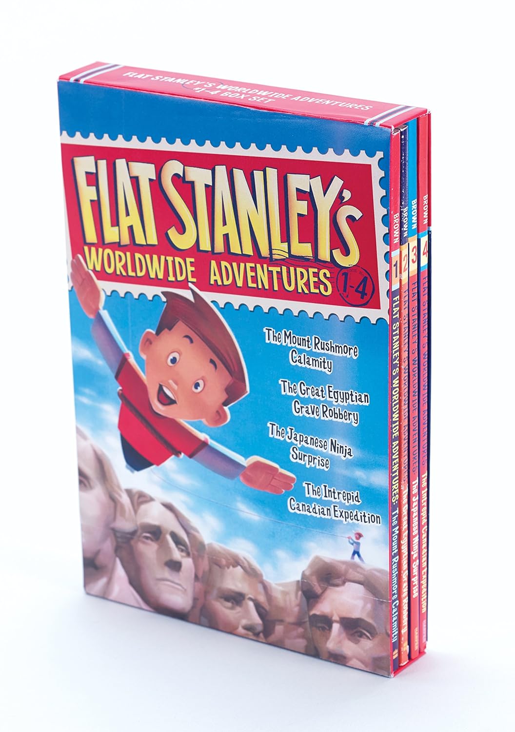 Flat Stanley's Worldwide Adventures 1-4 (4冊合售) | 誠品線上