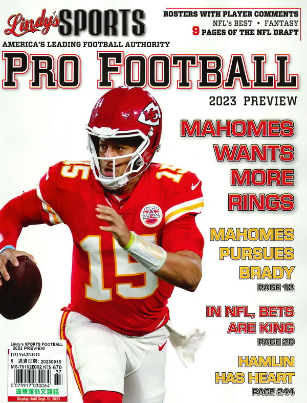 Lindy's SPORTS PRO FOOTBALL 2023 PREVIEW | 誠品線上