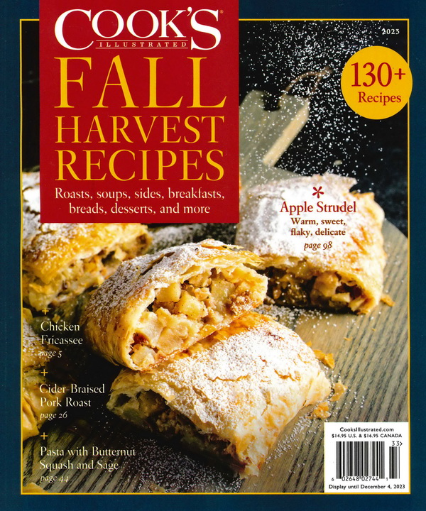 COOK'S ILLUSTRATED: FALL HARVEST RECIPES RECIPES (No.33) | 誠品線上