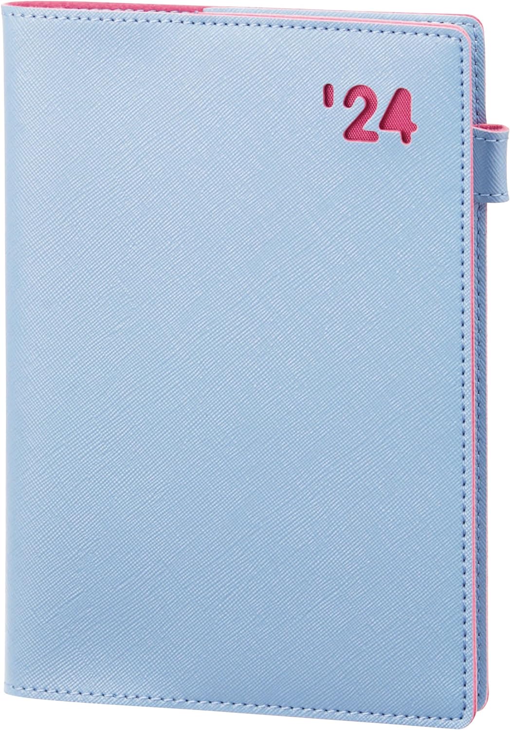 2024 Raymay B6合皮彩邊手帳 藍色 | 誠品線上