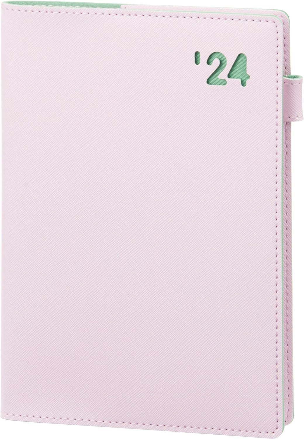 2024 Raymay B6合皮彩邊手帳 紫色 | 誠品線上