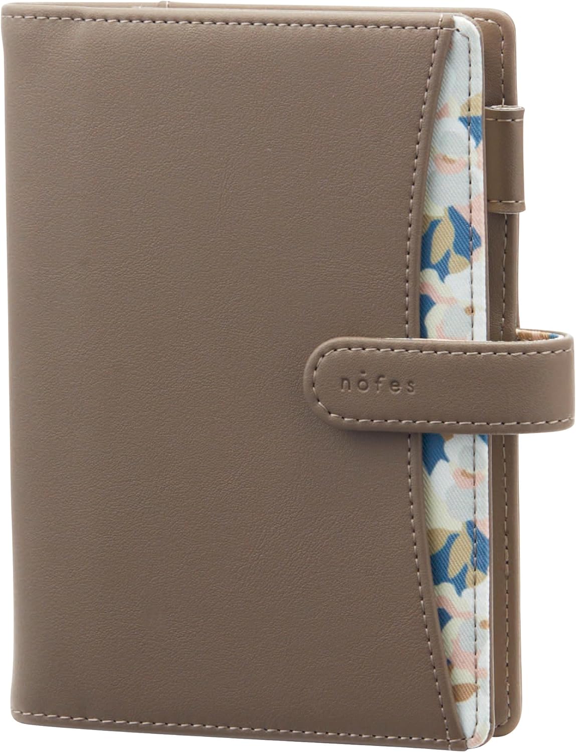 2024 Raymay A6 nofes花布合皮手帳 棕灰 | 誠品線上