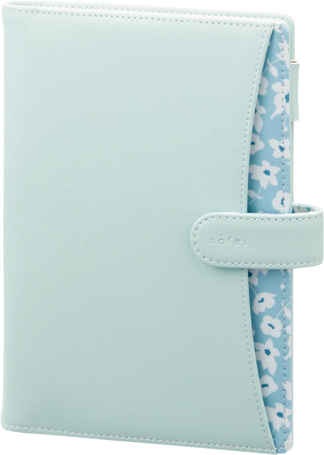 2024 Raymay B6 nofes花布合皮手帳 淡藍 | 誠品線上