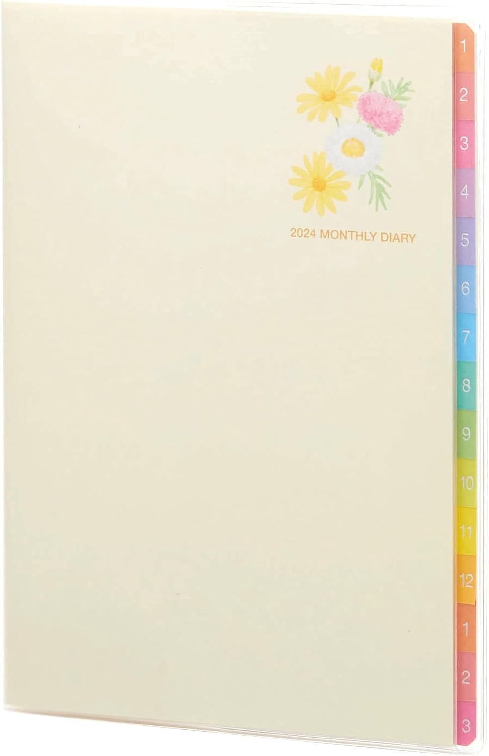 2024 Raymay B6繽紛月方格索引手帳 黃 | 誠品線上