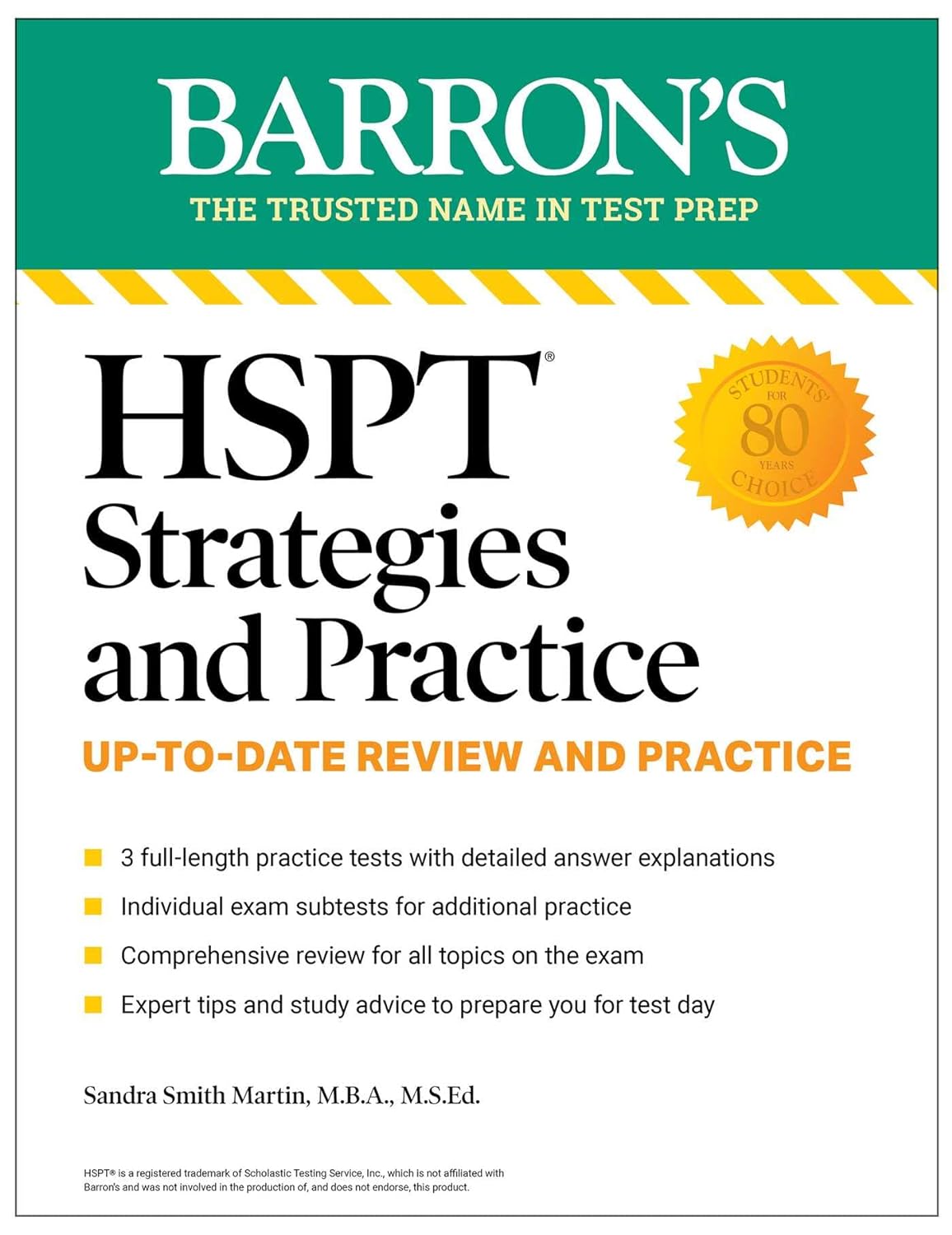 HSPT Strategies and Practice: 3 Practice Tests+Comprehensive Review ...