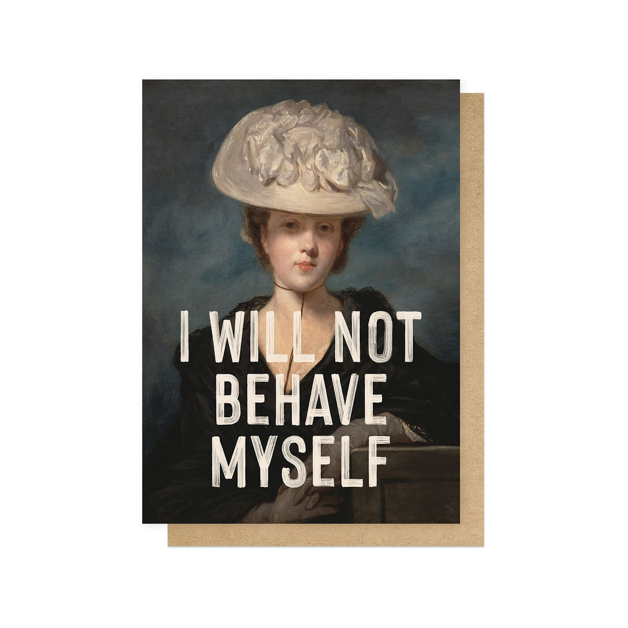 英國EAST END PRINTS 萬用卡 Oh Fine! Art I Will Not Behave Myself | 誠品線上