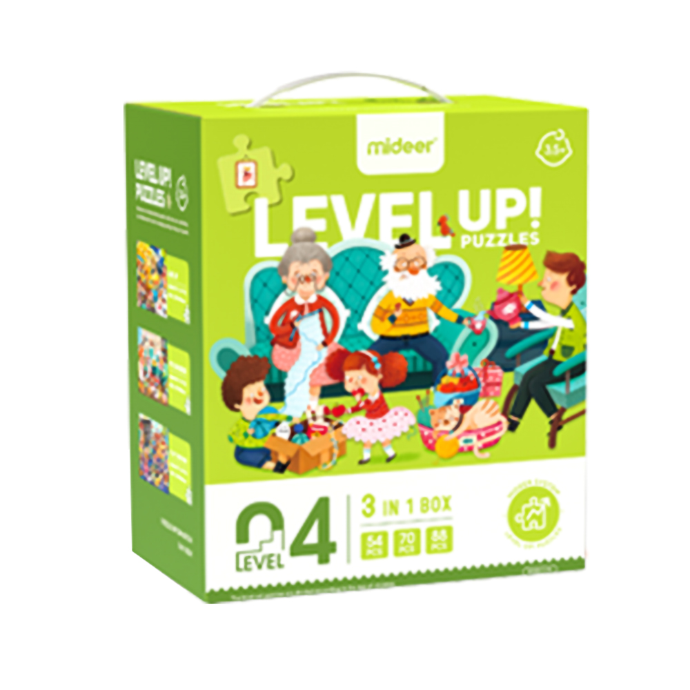 MiDeer進階式拼圖 寶貝的一天 LEVEL4 | 誠品線上