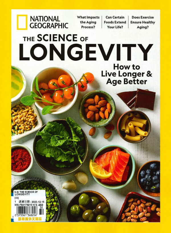 NATIONAL GEOGRAPHIC: THE SCIENCE OF LONGEVITY(No.32) | 誠品線上