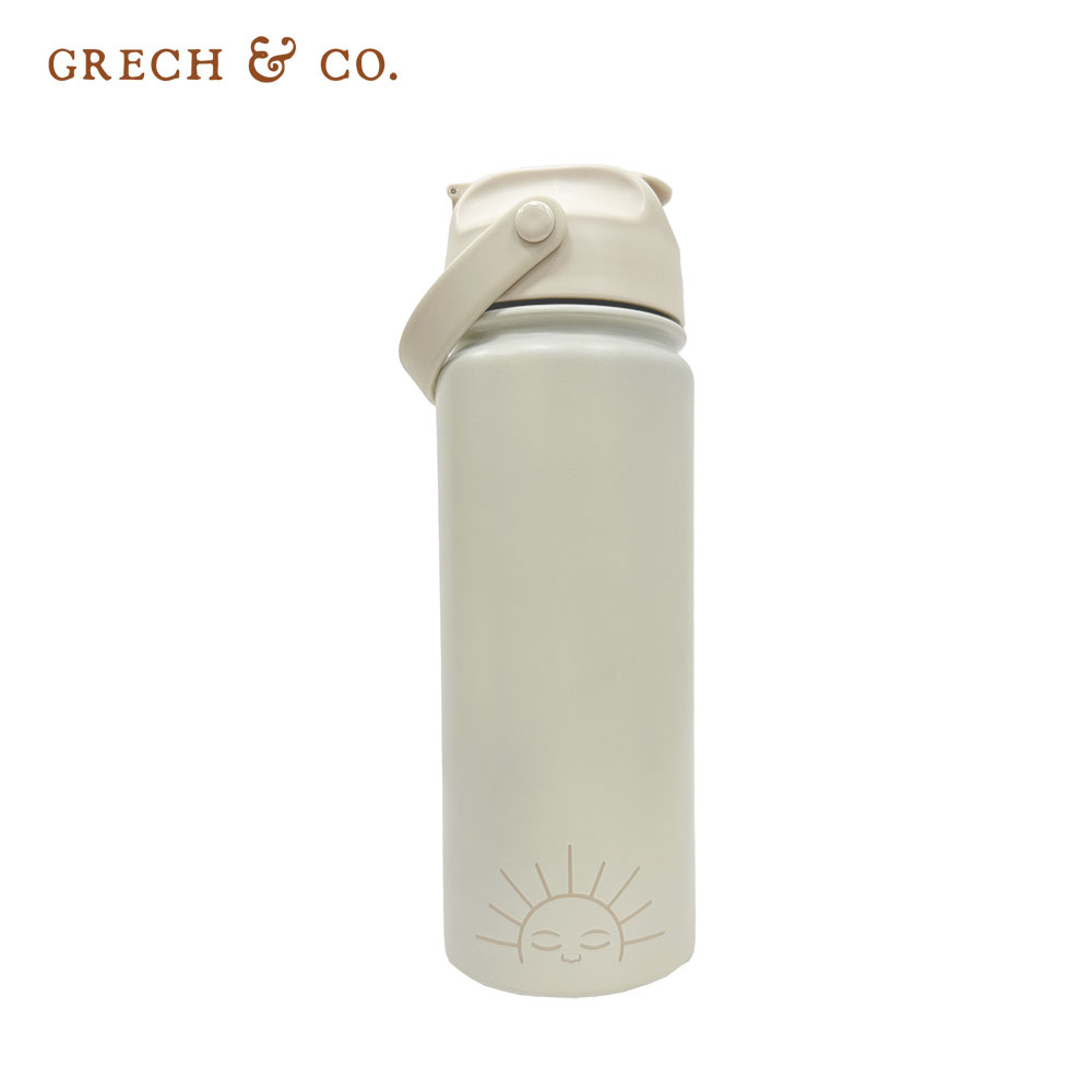 Grech&Co.不鏽鋼吸管水壺 540ml 奶油白 | 誠品線上