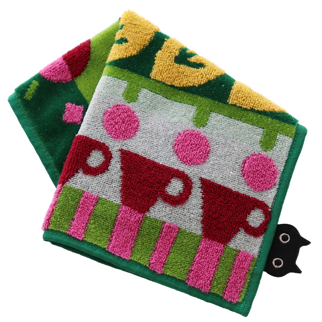 日本 Atsuko Matano 純棉手帕巾 Cheers Green | 誠品線上