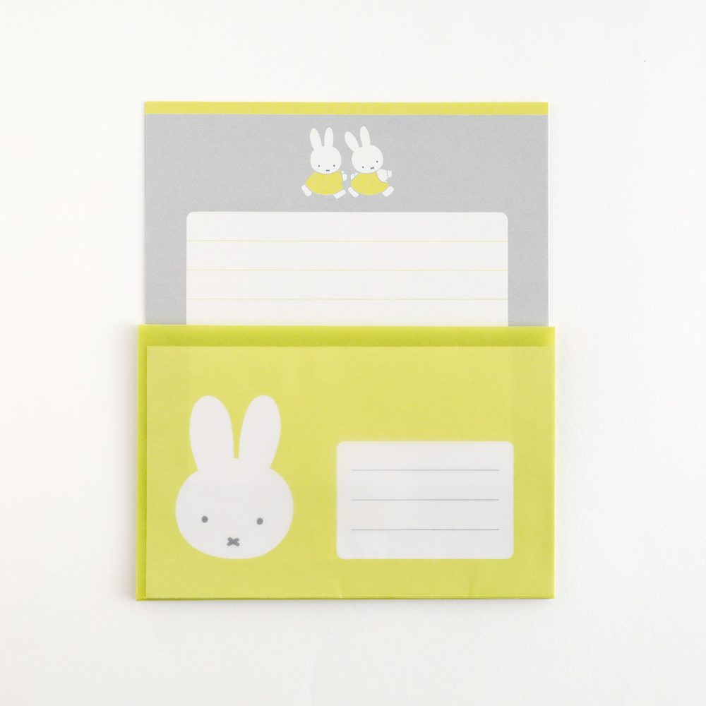 日本 GreenFlash 信封信紙組 miffy 朋友 | 誠品線上