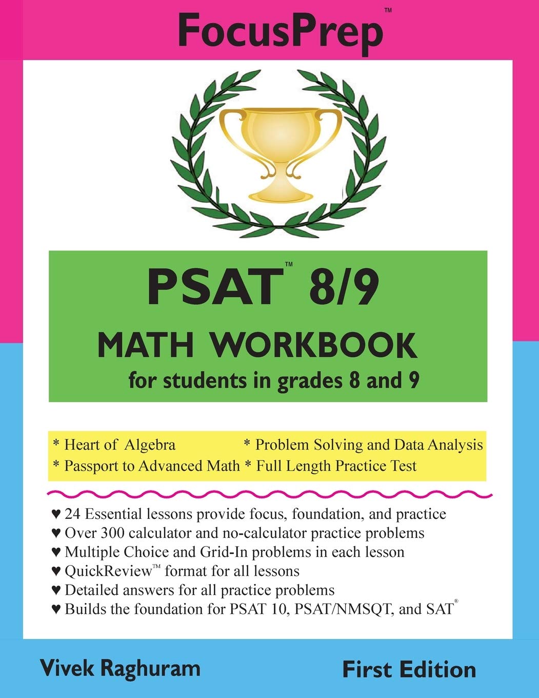 PSAT 8 9 MATH Workbook: for students in grades 8 and 9. | 誠品線上