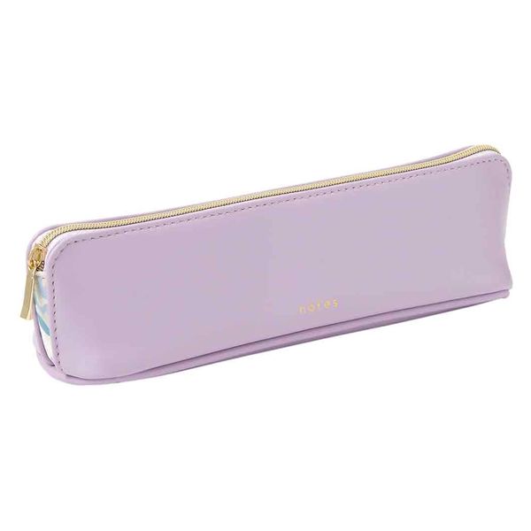 Raymay nofes側邊花樣筆袋 乳紫 | 誠品線上
