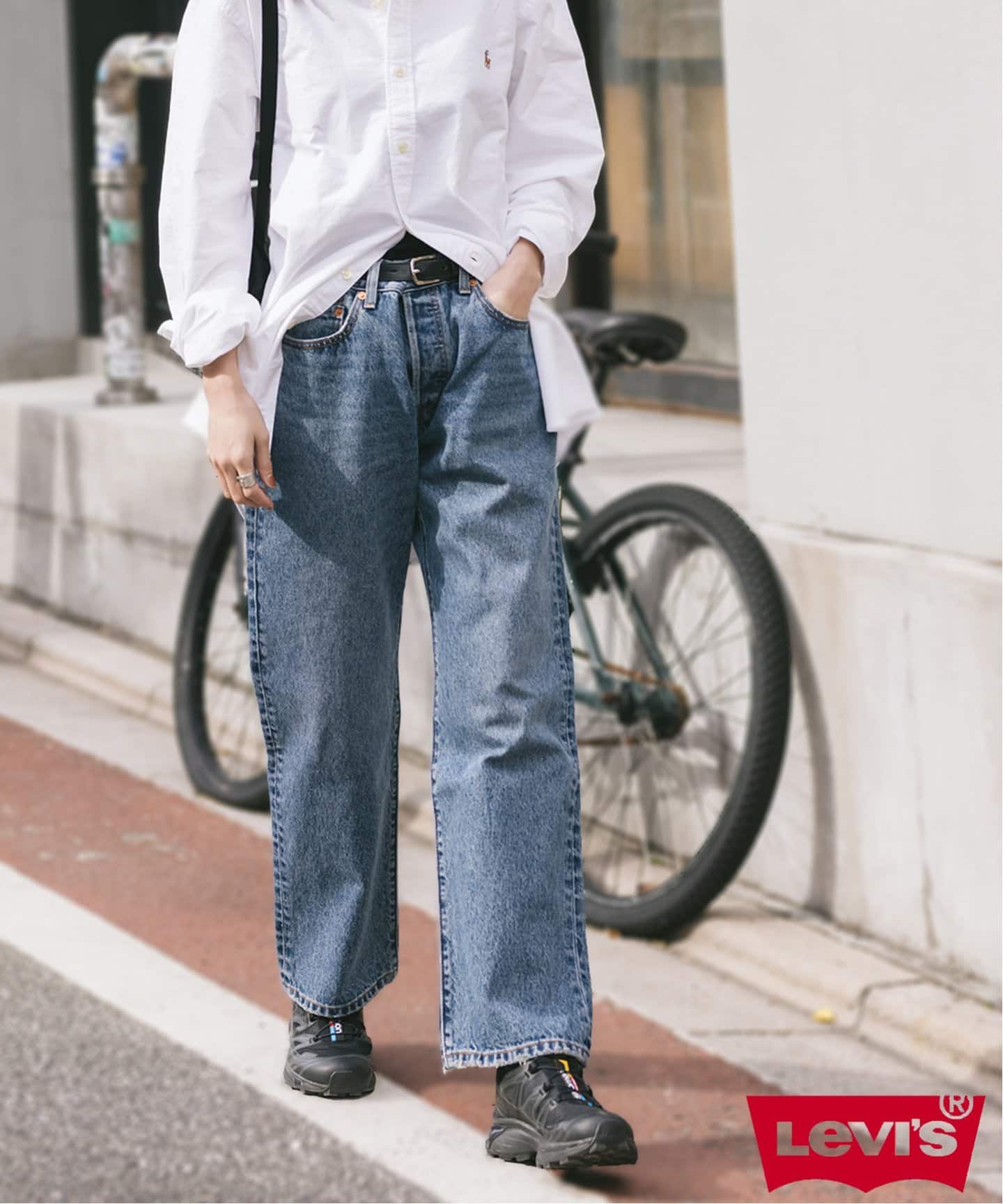 JS LEVI'S 501 90'S SMU CROP 褲子 藍色(045) 028 | 誠品線上