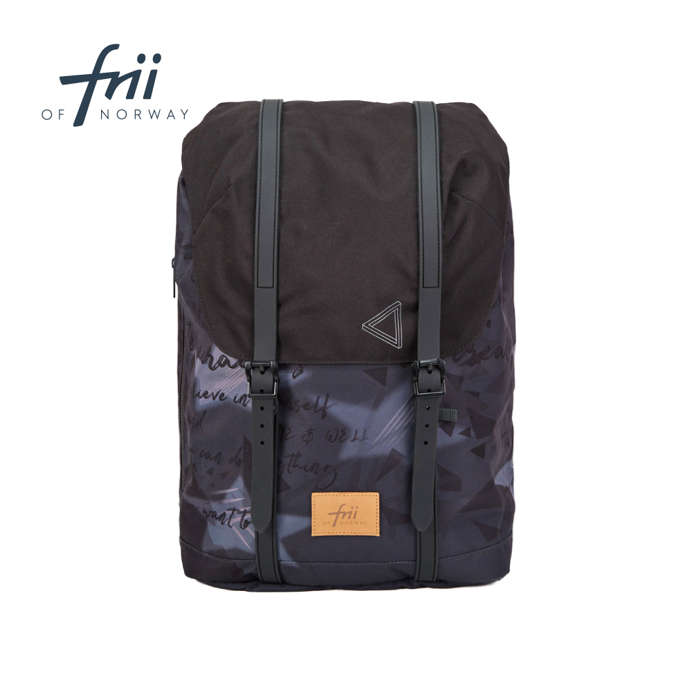 frii Retro 30L輕量護脊書包 個性黑 | 誠品線上