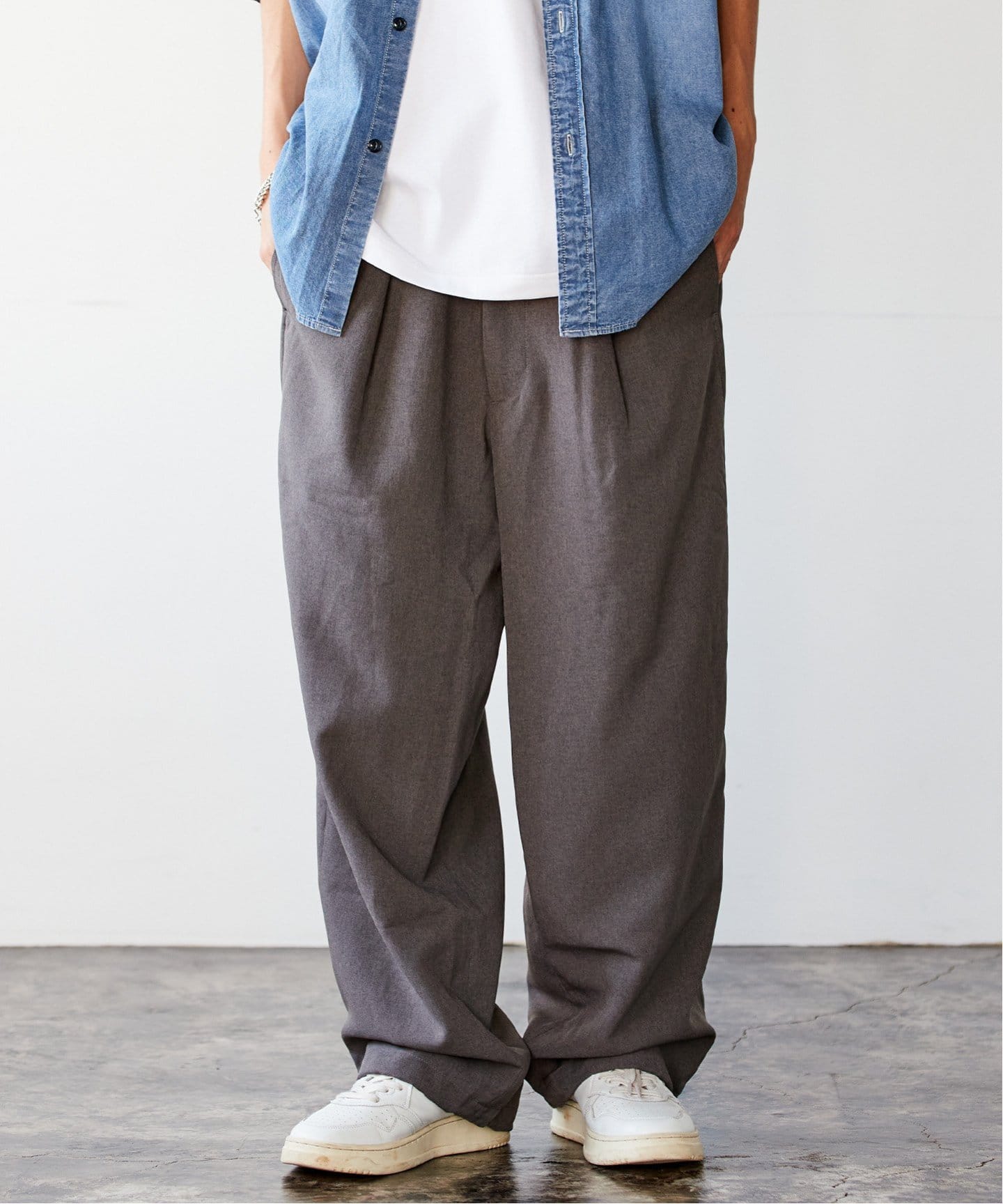 JS P TRO OVER PANTS 褲子 灰色(006) L | 誠品線上