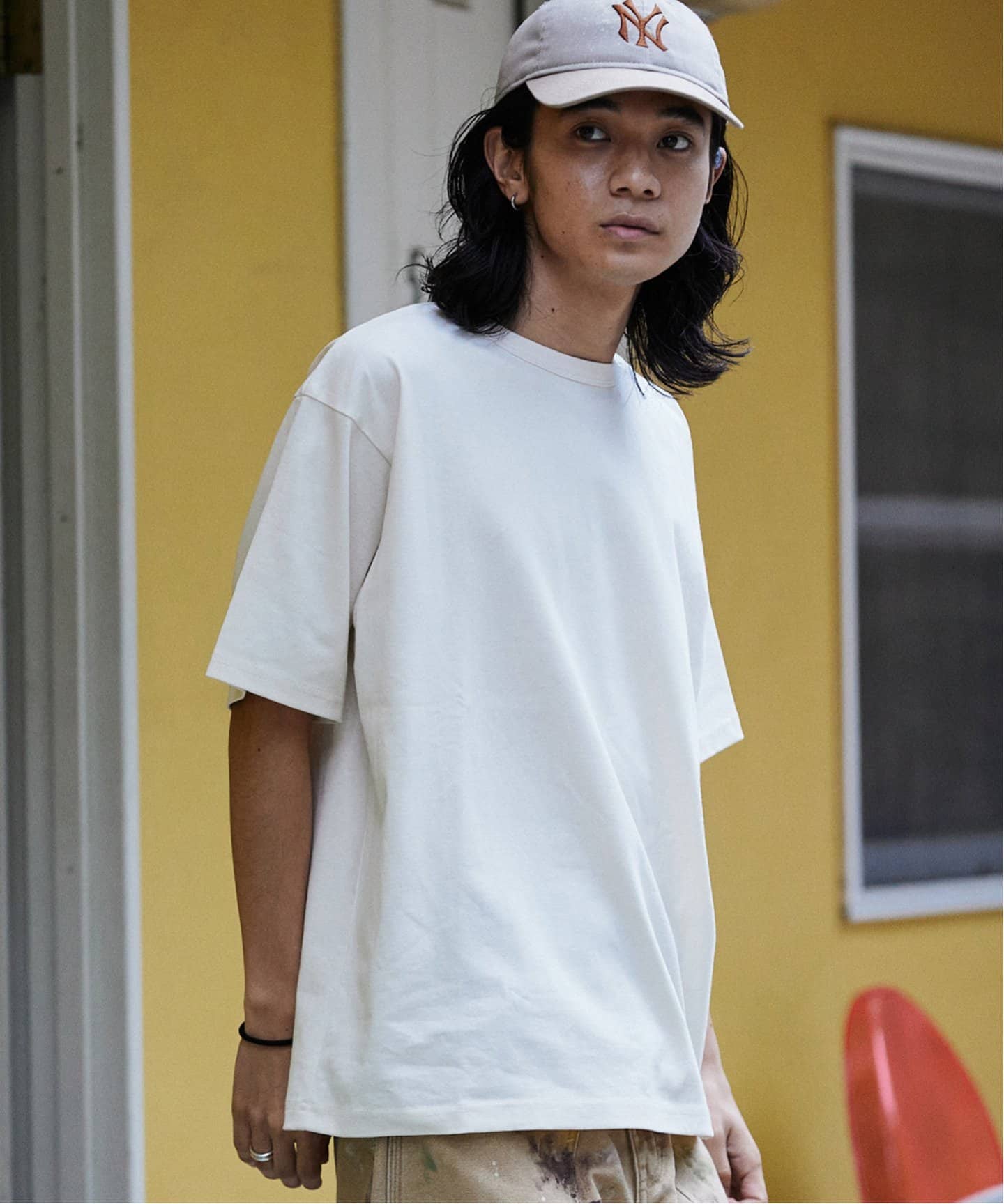 JS US COTTON 14S Acemi Boushi Tee 短袖上衣 白色(010) L | 誠品線上