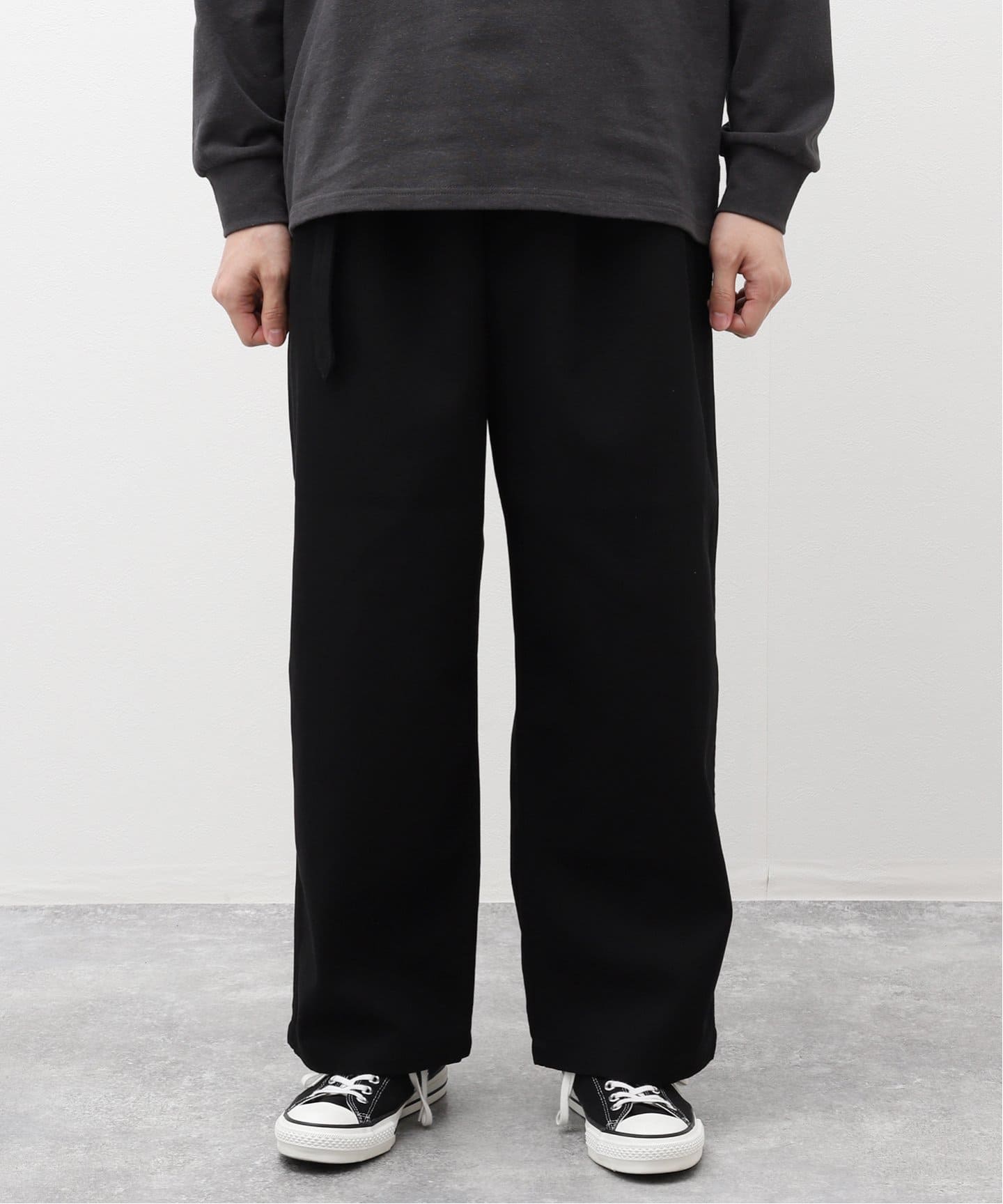 JS TC TWILL BELTED PT 褲子 黑色(001) L | 誠品線上