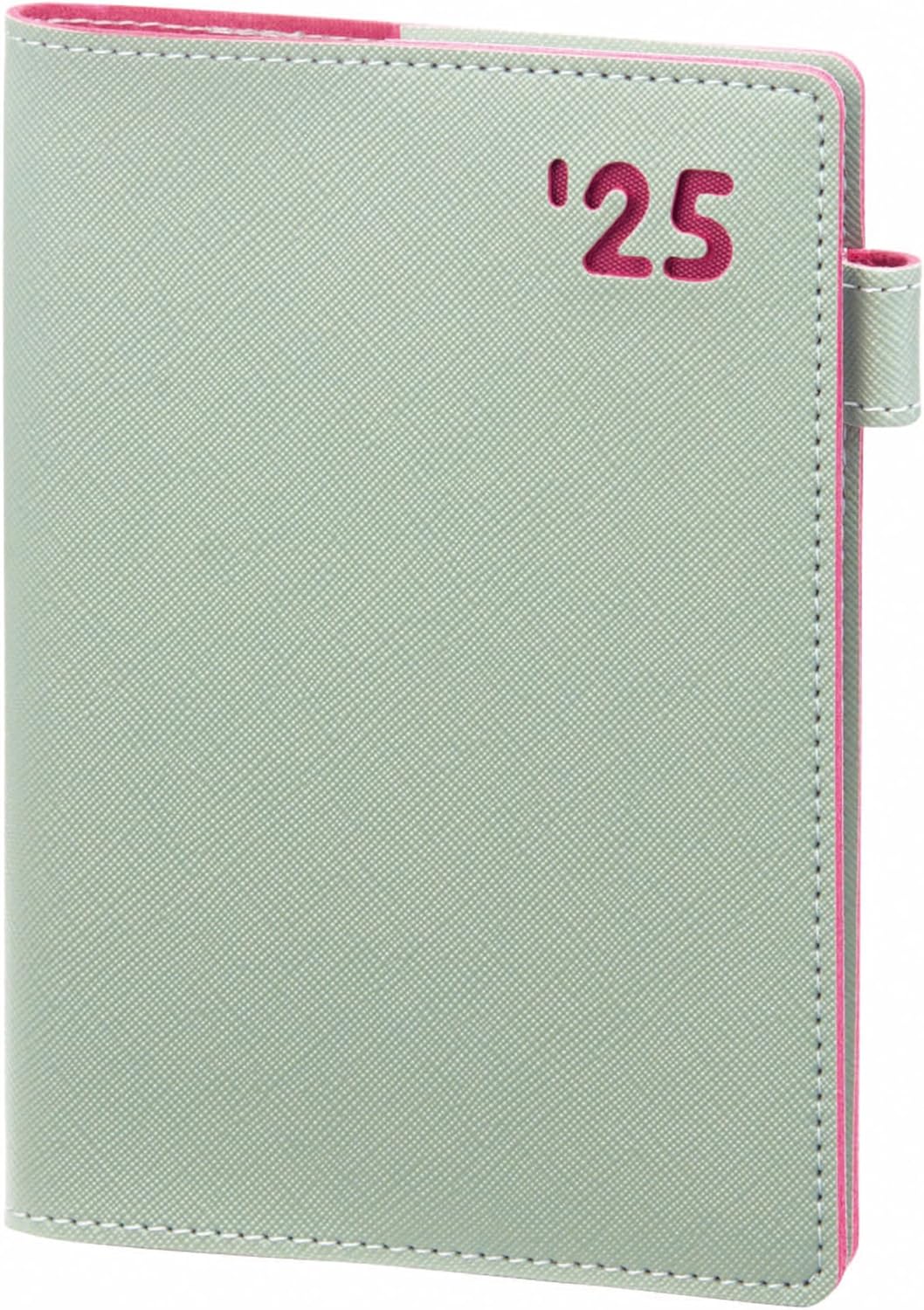 2025 Raymay A6合皮彩邊手帳 卡其綠 | 誠品線上