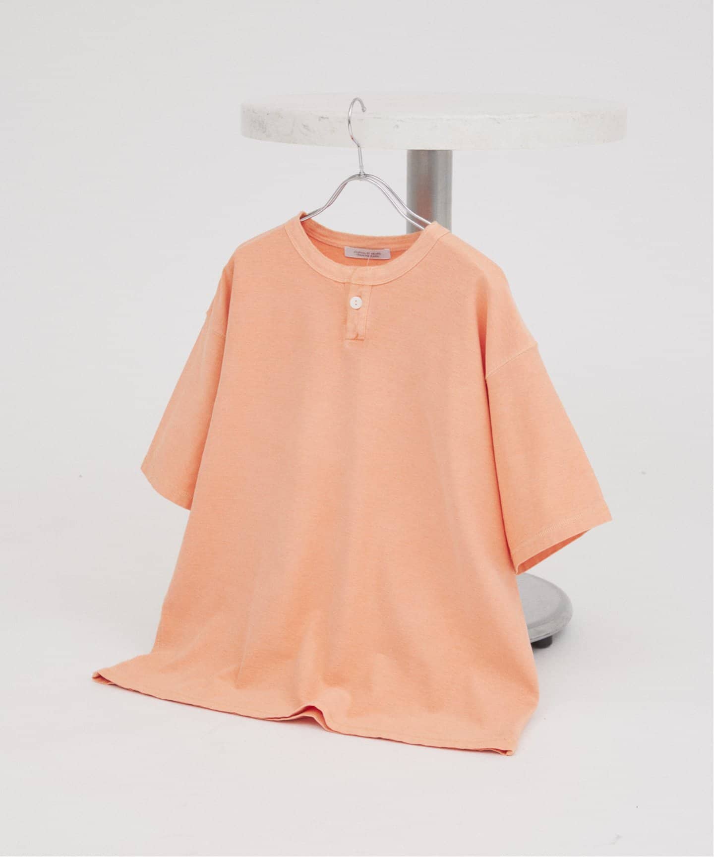 JS OE Back Jersey High Neck Pigment 短袖上衣 粉色(063) L | 誠品線上