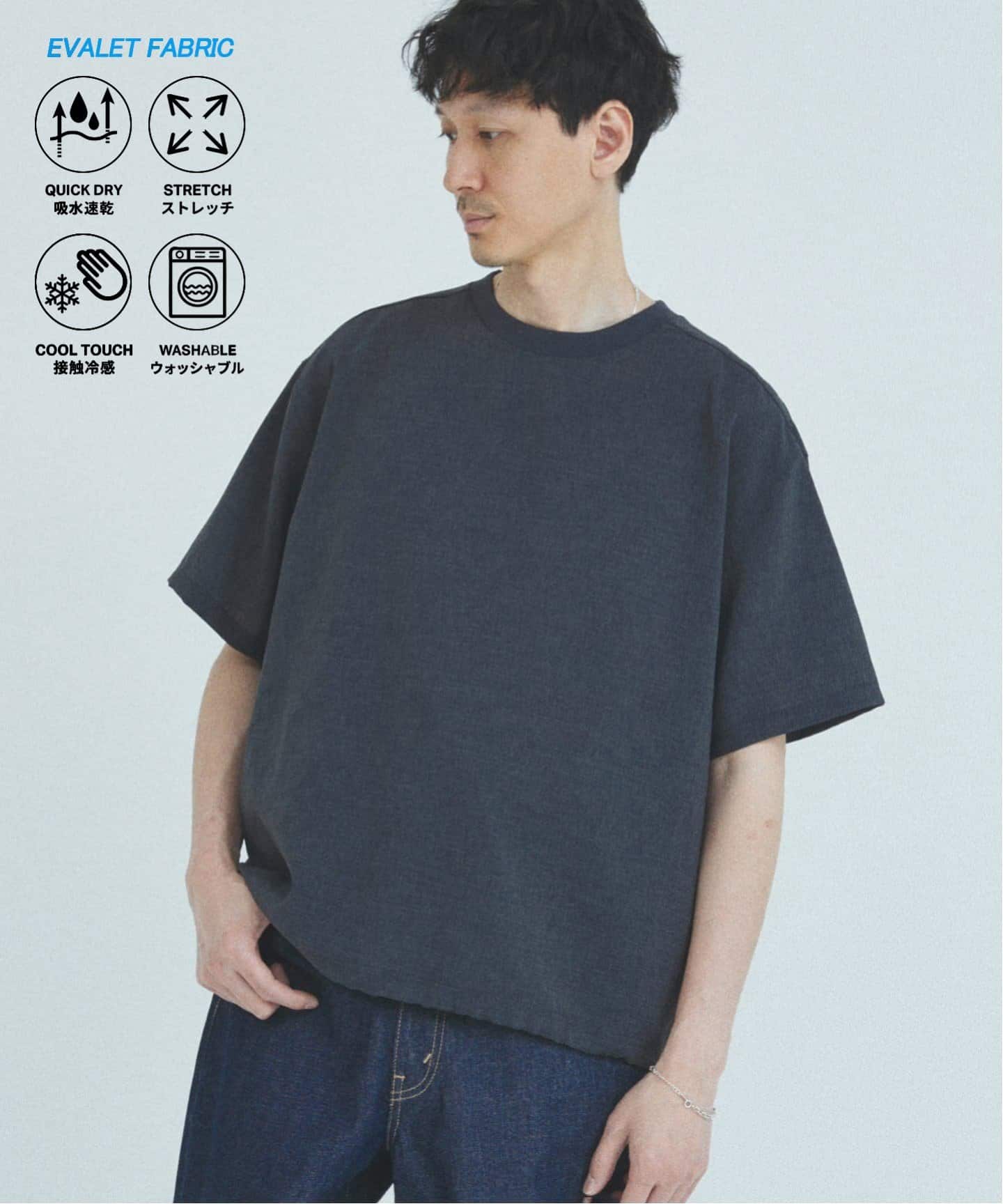 JS EVALET ST LIGHT SPINDLE T 短袖上衣 黑色(002) S | 誠品線上