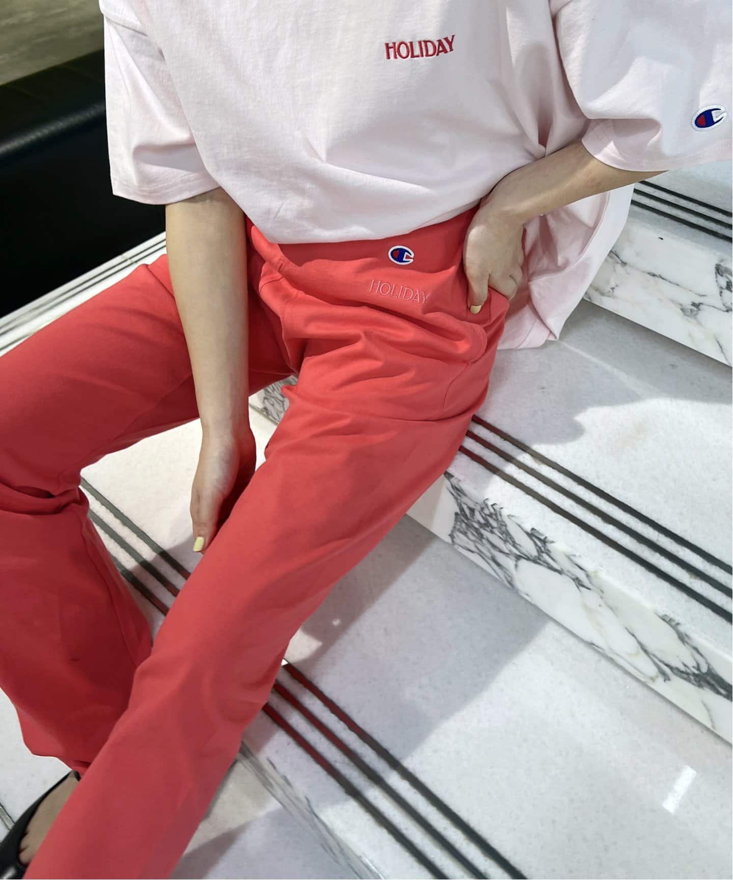 JS Champion Holiday for JS Flare Pants 褲子 粉色(064) FREE | 誠品線上