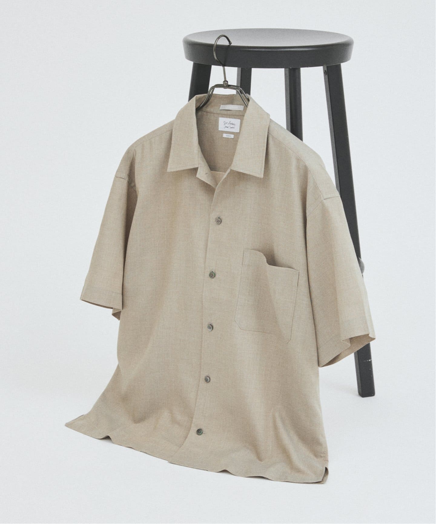 JS STILL AUTHENTIC open S S 短襯衫 米色(028) L | 誠品線上
