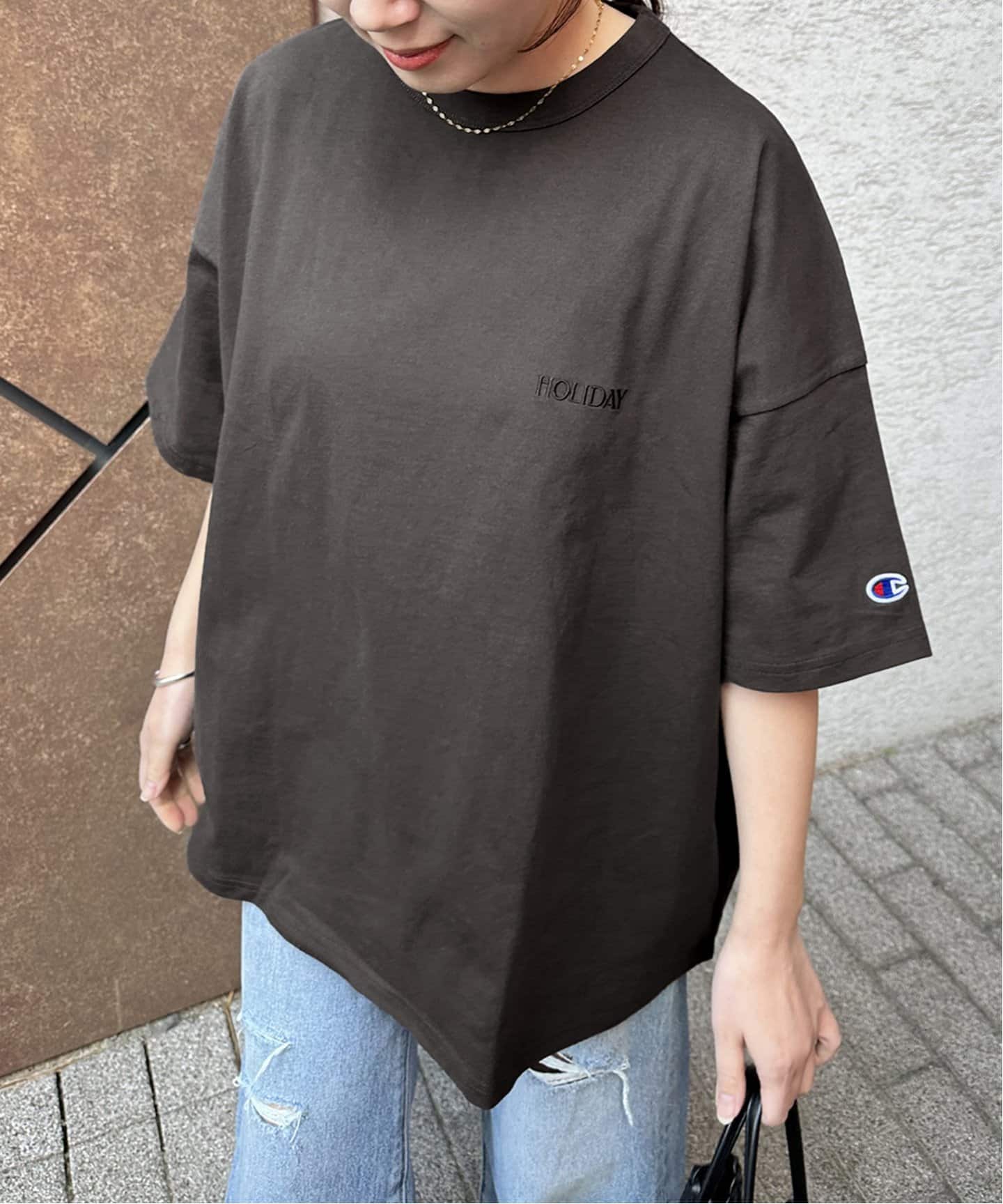 JS CHAMPION*HOLIDAY FOR JS T SHIRTS 上衣 黑色(001) FREE | 誠品線上