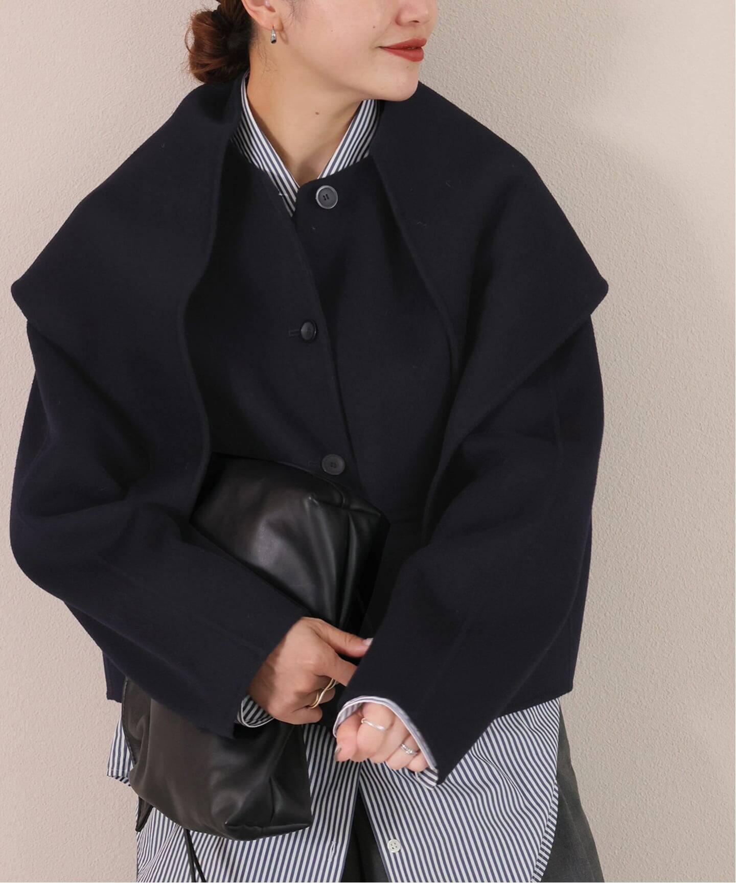 JS Hamilton Revere Short CT 大衣 藏青色(040) FREE | 誠品線上