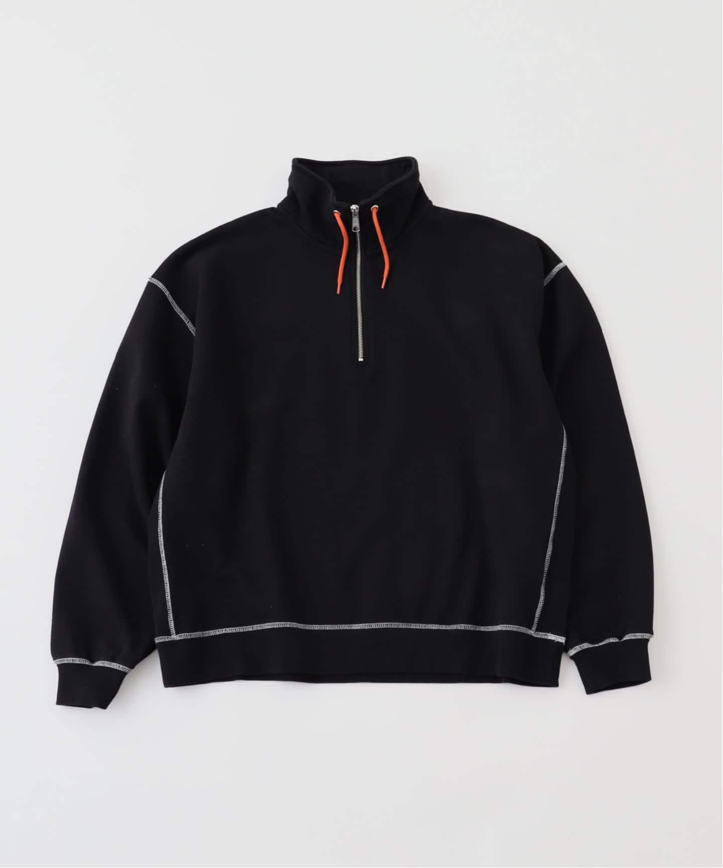 JS Linetone Half Zip Sweat 上衣 黑色(001) L | 誠品線上