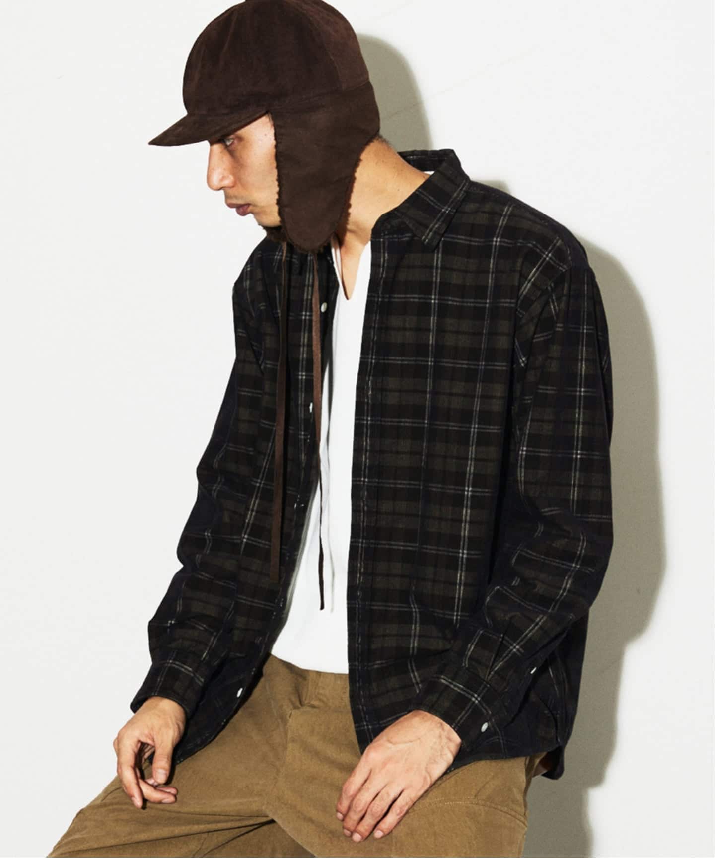 JS PATTERN CORDS REG 上衣 黑色(001) S | 誠品線上
