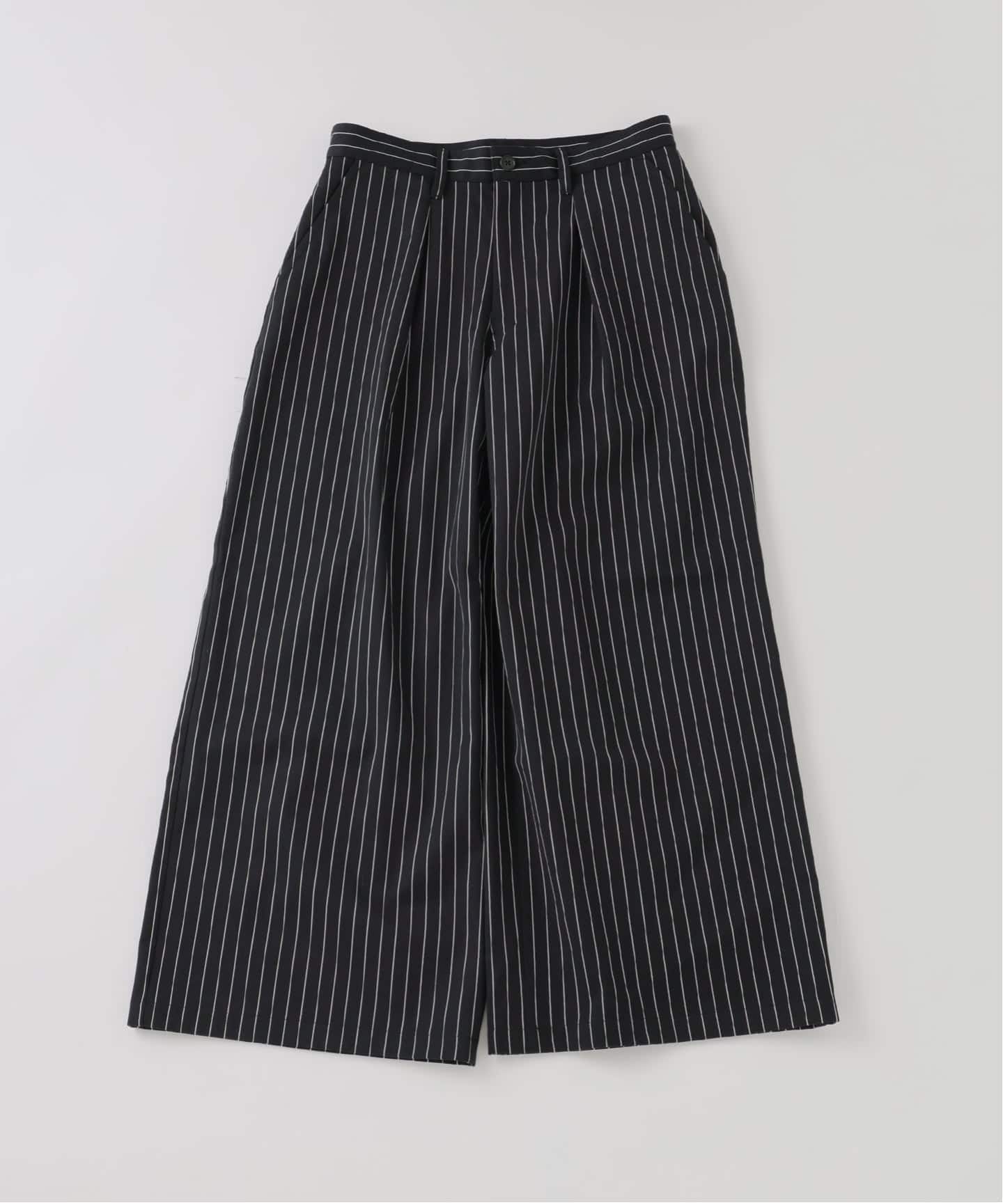 JS PINSTRIPED BAGGY TWILL PT 褲子 黑色(001) M | 誠品線上