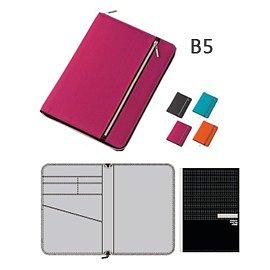 Raymay B5雙拉鍊多用途筆記本套 桔 | 誠品線上