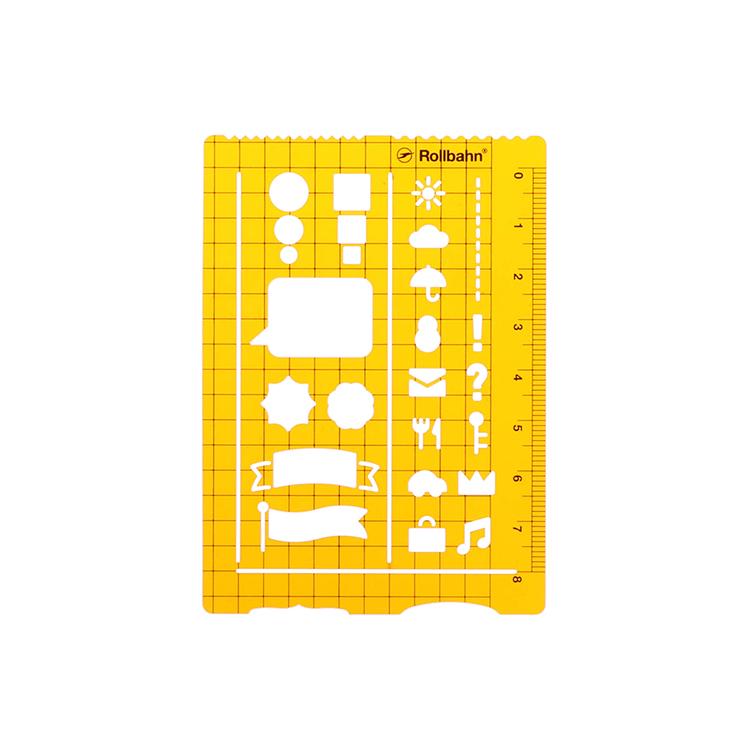 DELFONICS Rollbahn Template Clear L Orange | 誠品線上