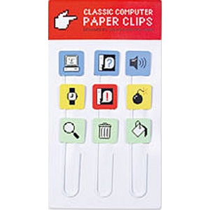 MoMA Susan Kare Paperclip Set Classic Computer Icons | 誠品線上