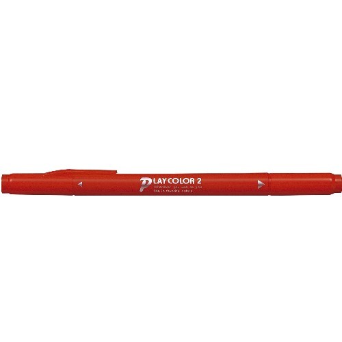 Tombow Playcolor 2雙頭彩色筆 Tomato Red | 誠品線上