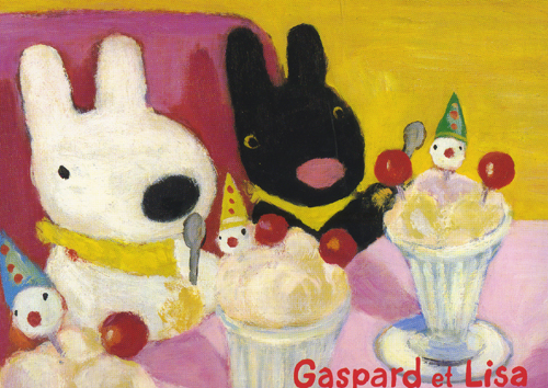 Gakken Gaspard et Lisa Postcard Parfait | 誠品線上