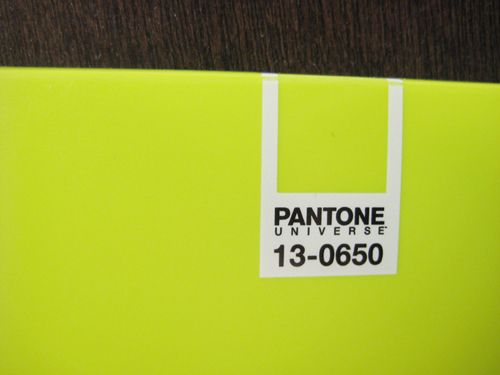 PANTONE Clear Book A4 Sulphur Spring | 誠品線上