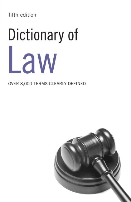Dictionary of Law (5 Ed.) | 誠品線上