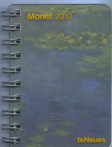 2010 teNeues Claude Monet Pocket Deluxe Diary | 誠品線上