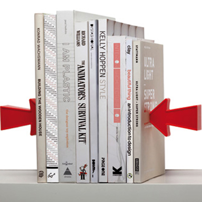 MONKEY BUSINESS Arrow Bookend Set of 2 Bookends | 誠品線上
