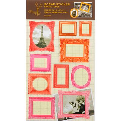MARK'S Sticker Frame Scrapaholic Pink | 誠品線上
