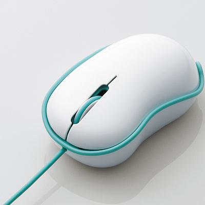 ELECOM nendo輪廓光學滑鼠 藍 | 誠品線上